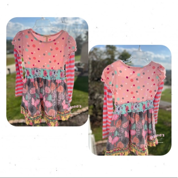 Matilda Jane | Matching Sets | Matilda Jane Pink Polkadot Colorful ...